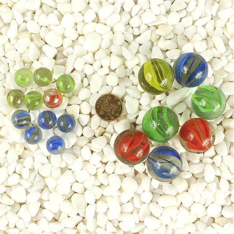 100% brand and . 16MM 50pcs Glass Marbles Glass Be... – Grandado