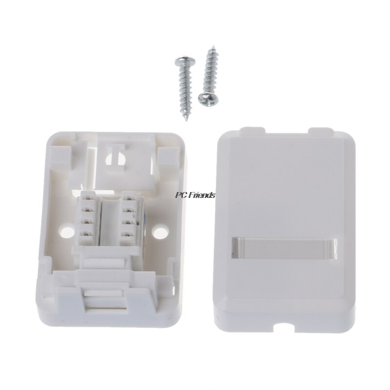RJ Box with Cat6 Module Desktop Box Single-port Pa... – Grandado