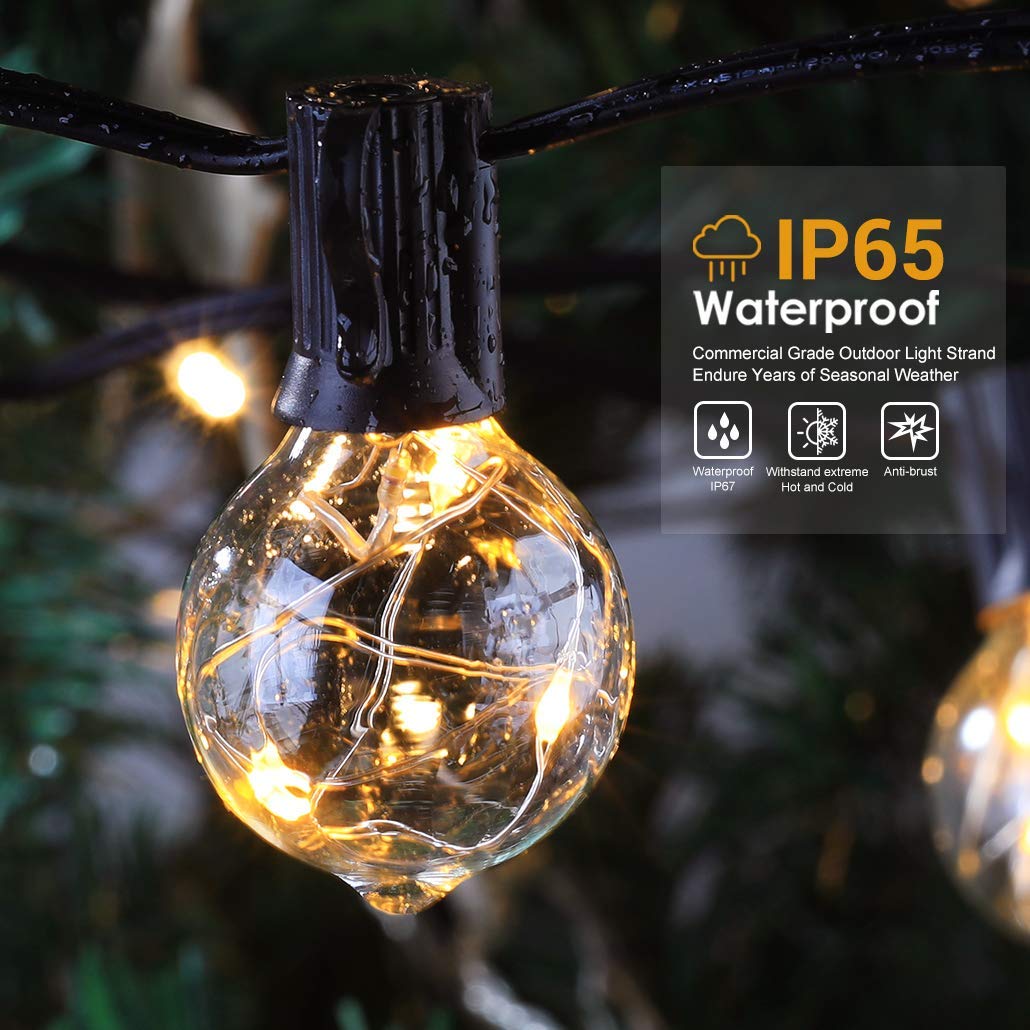 Christmas G40 Led String Lights 7.5M 25PCS Vintage... – Vicedeal