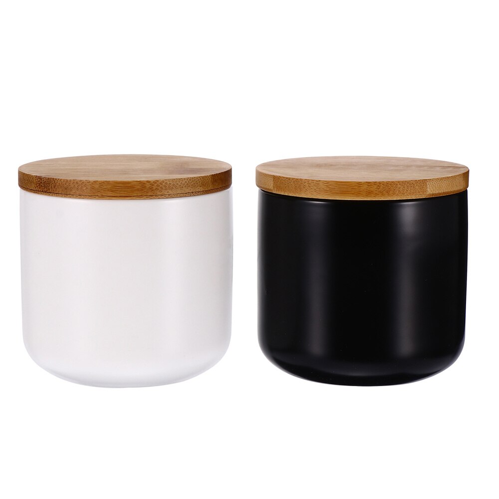 2pcs Ceramic Sealed Containers Kitchen Coffee Tea ... – Grandado