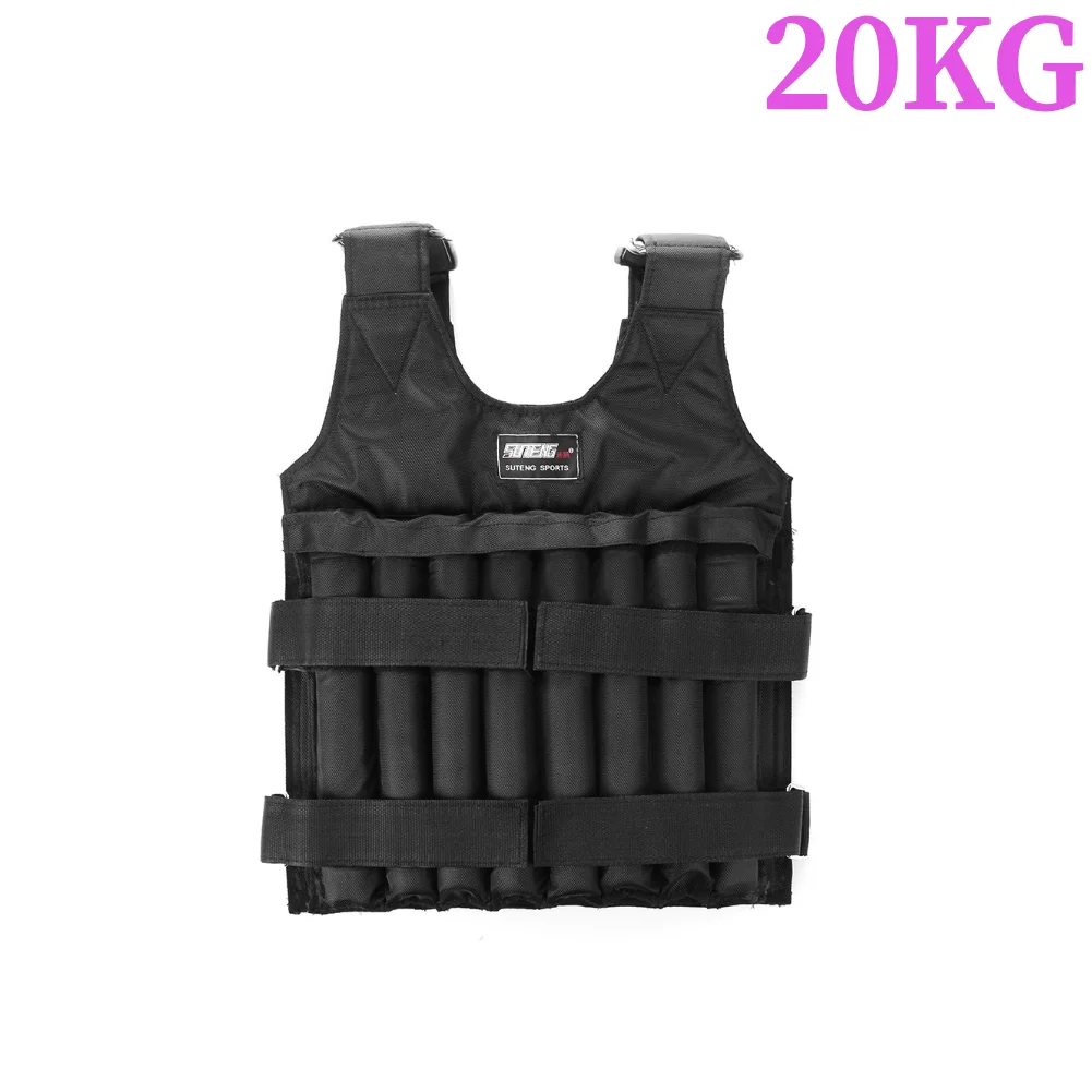 3-50KG Durable Weighted Vest Adjustable Weight Tra... – Grandado