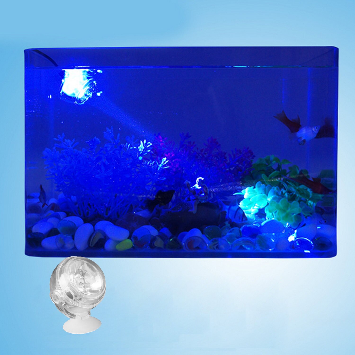 Behogar Waterproof Colorful Aquarium LED Light Fis... – Grandado