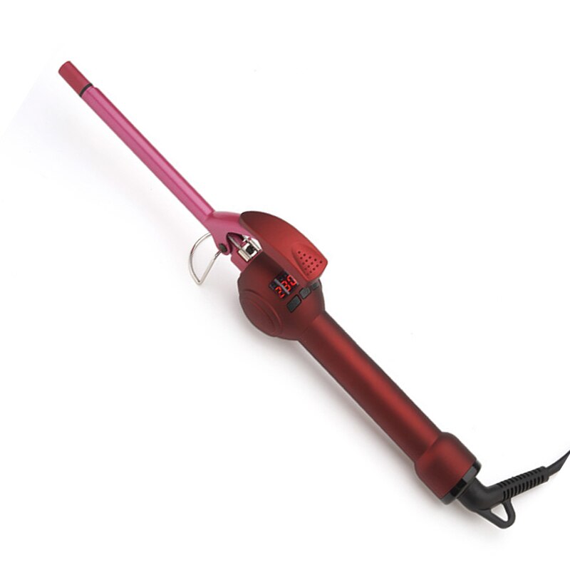 LCD Ceramic 9mm Curling Iron Deep Curl Wave Hair C... – Vicedeal