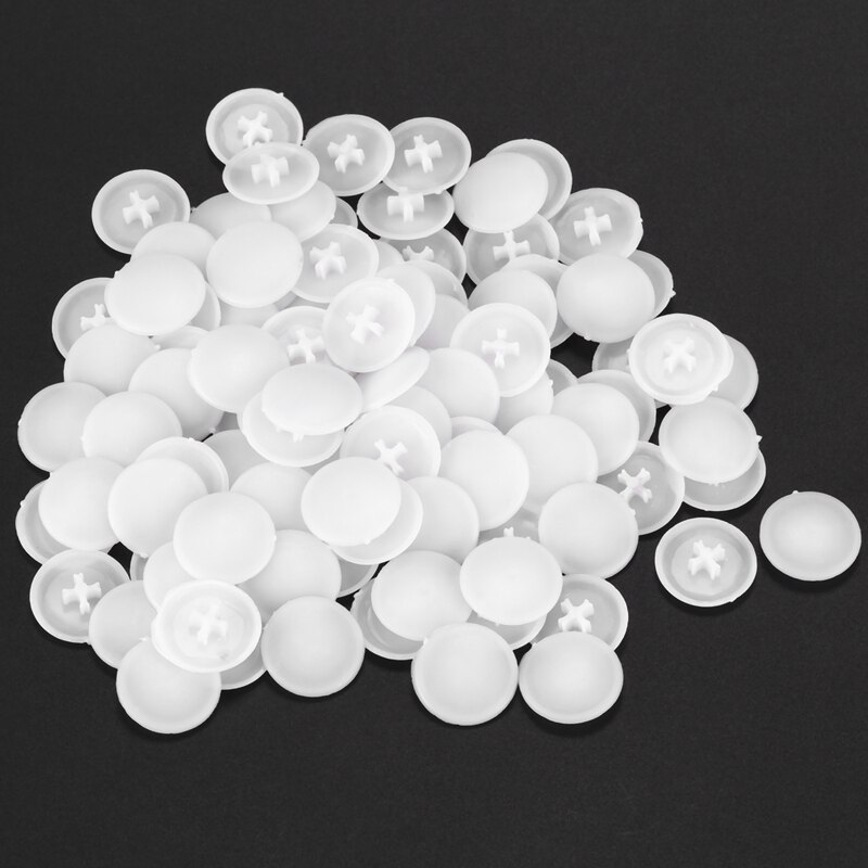 Screws Plastic Cover Case 17mm x 6.5mm 100 pieces ... – Vicedeal