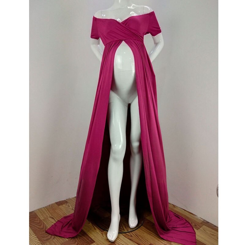 Front Split Maternity Photography Props Pregnancy ... – Grandado