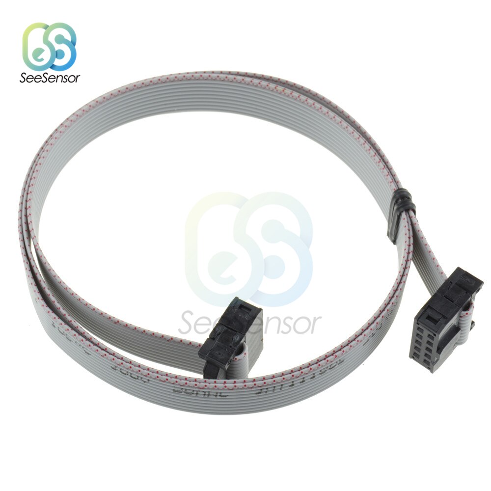 10Pcs 70cm 10 Pin 2.54mm Connector USB ASP ISP JTA... – Grandado