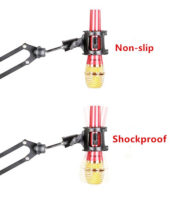 Wireless Universal Microphone Suspension Shock Mou... – Grandado