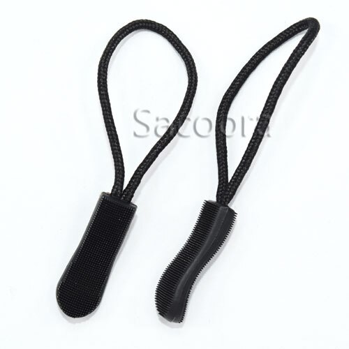 100pcs Zipper Pulls Cord Rope Ends Lock Zip Clip B... – Grandado