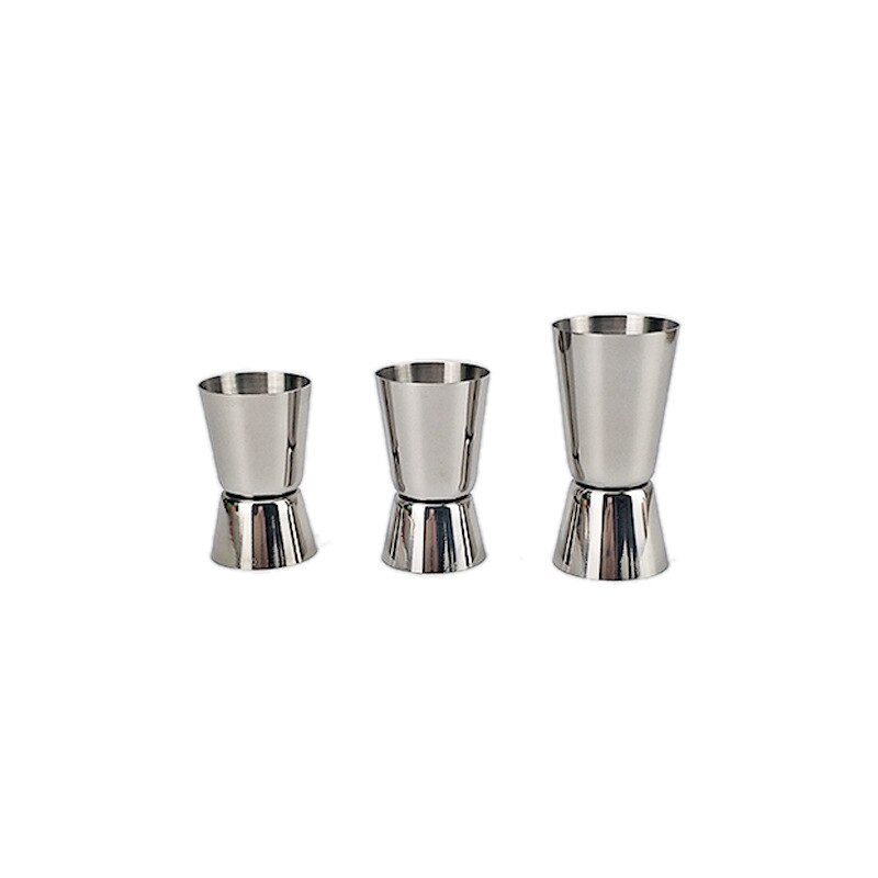Stainless steel double head measuring glass ounces... – Vicedeal