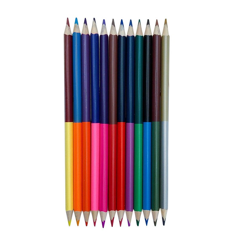 Lápices de colores oleosos de dos colores para dib... – Grandado