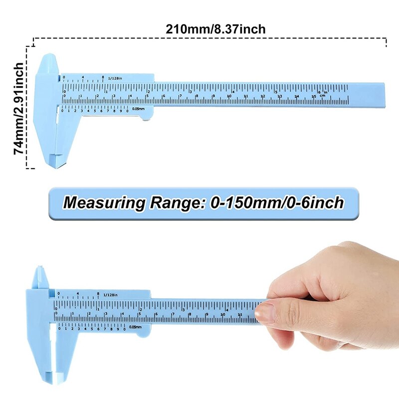 10Pcs 150Mm Mini Plastic Caliper Brake Caliper Dou... – Grandado