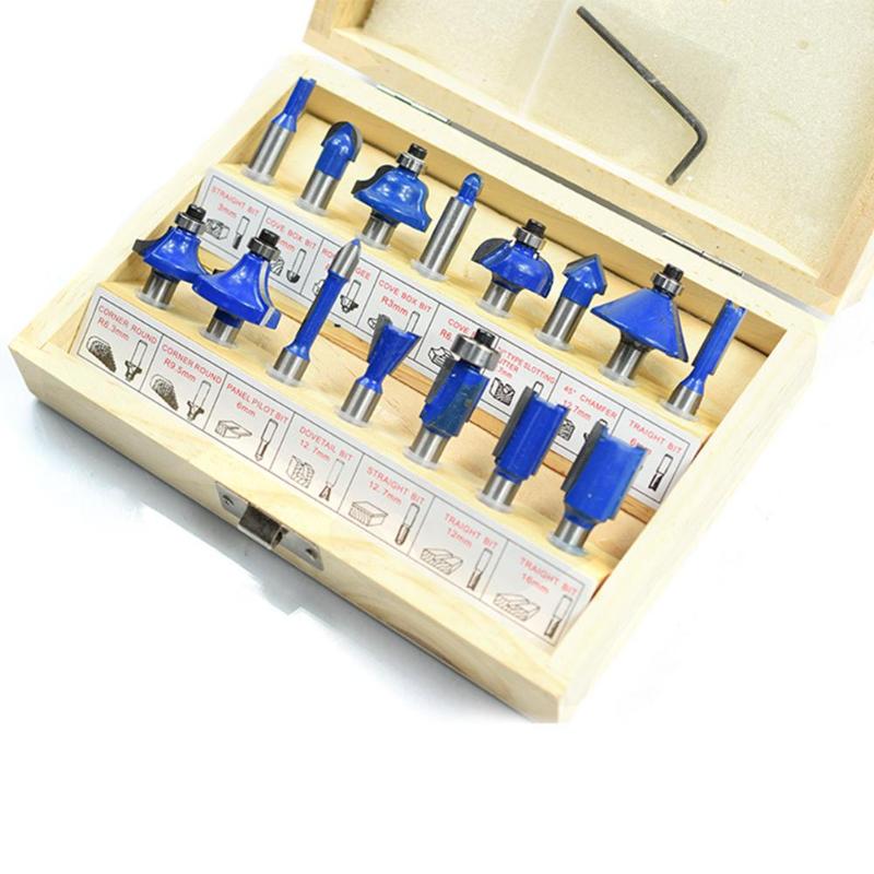 8mm Shank Carbide Router Bit Joinery Trimmer Woodw... – Grandado