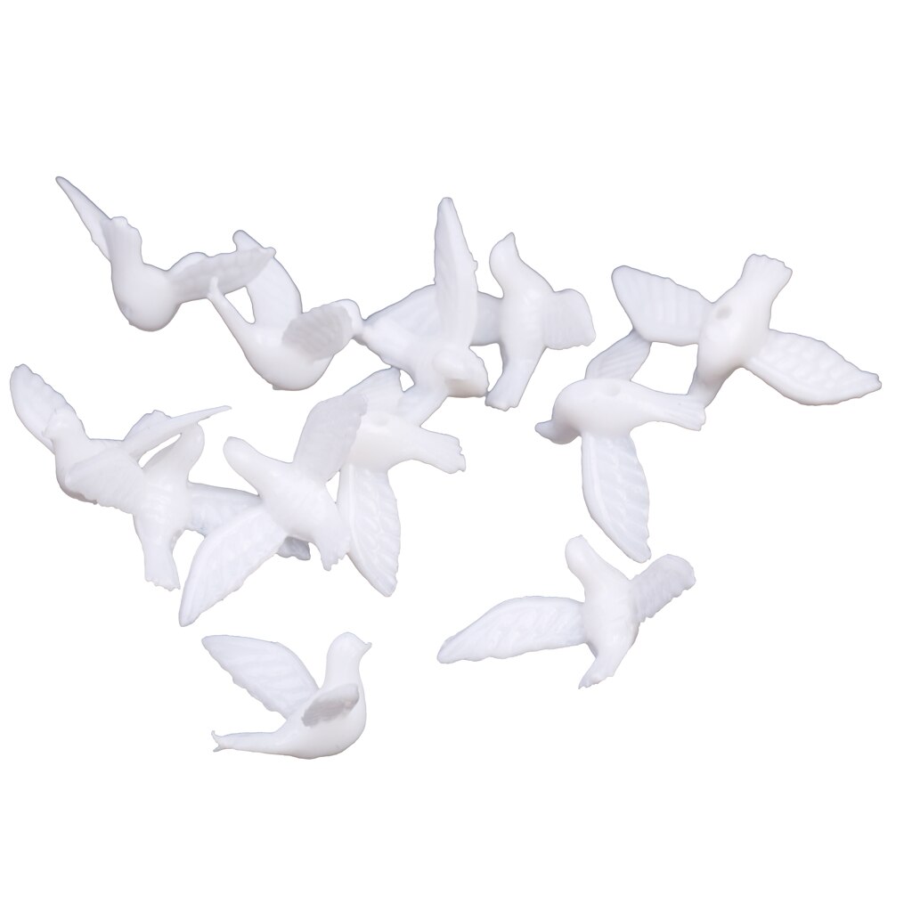 12pcs White Dove Confetti Decoration for Wedding B... – Vicedeal