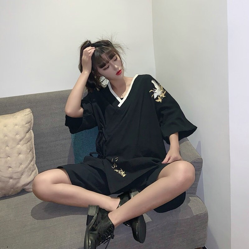 Woman Cheongsam Hanfu Pants Set Chinese Cotton Lin... – Grandado