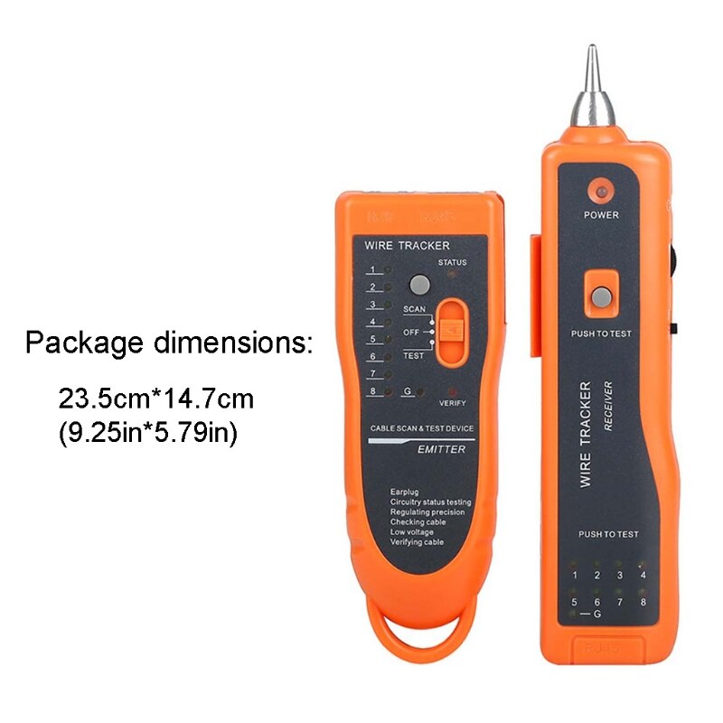 LAN Network Cable Tester for Cat5 Cat6 RJ45 UTP ST... – Grandado