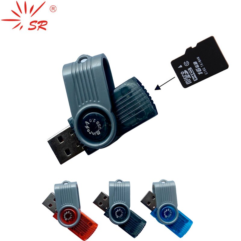 SR Whirl USB Card Reader 2.0 Adapter Flash Drive f... – Vicedeal