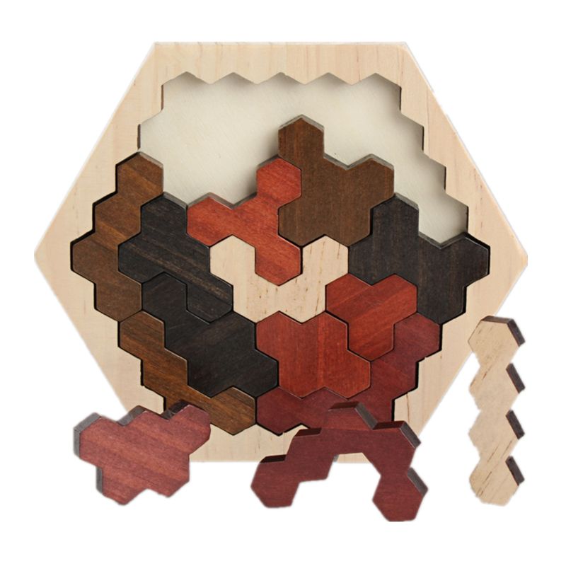 Wooden Puzzles Brain Teasers Toy for Kids Adults, ... – Grandado