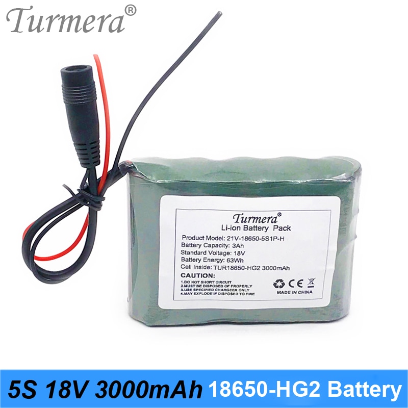 5S 18V 21V 3000mAh Reachargeable Lithium Battery P... – Vicedeal