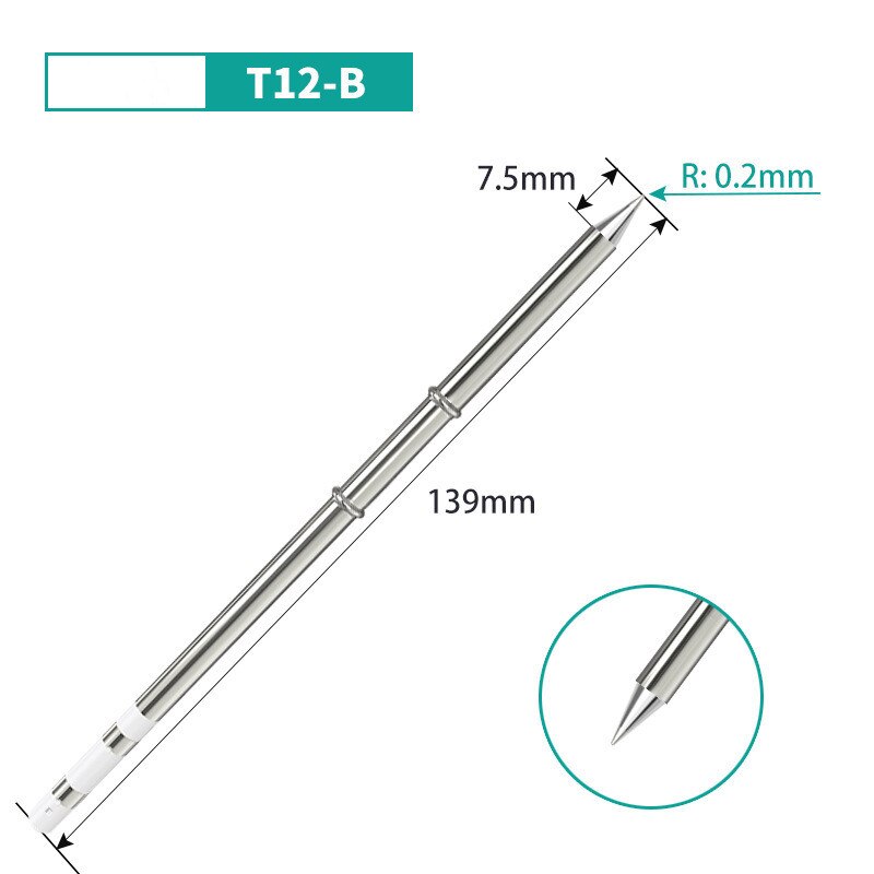 T12 K Series Soldering Solder Iron Tips T12-KL KF ... – Vicedeal
