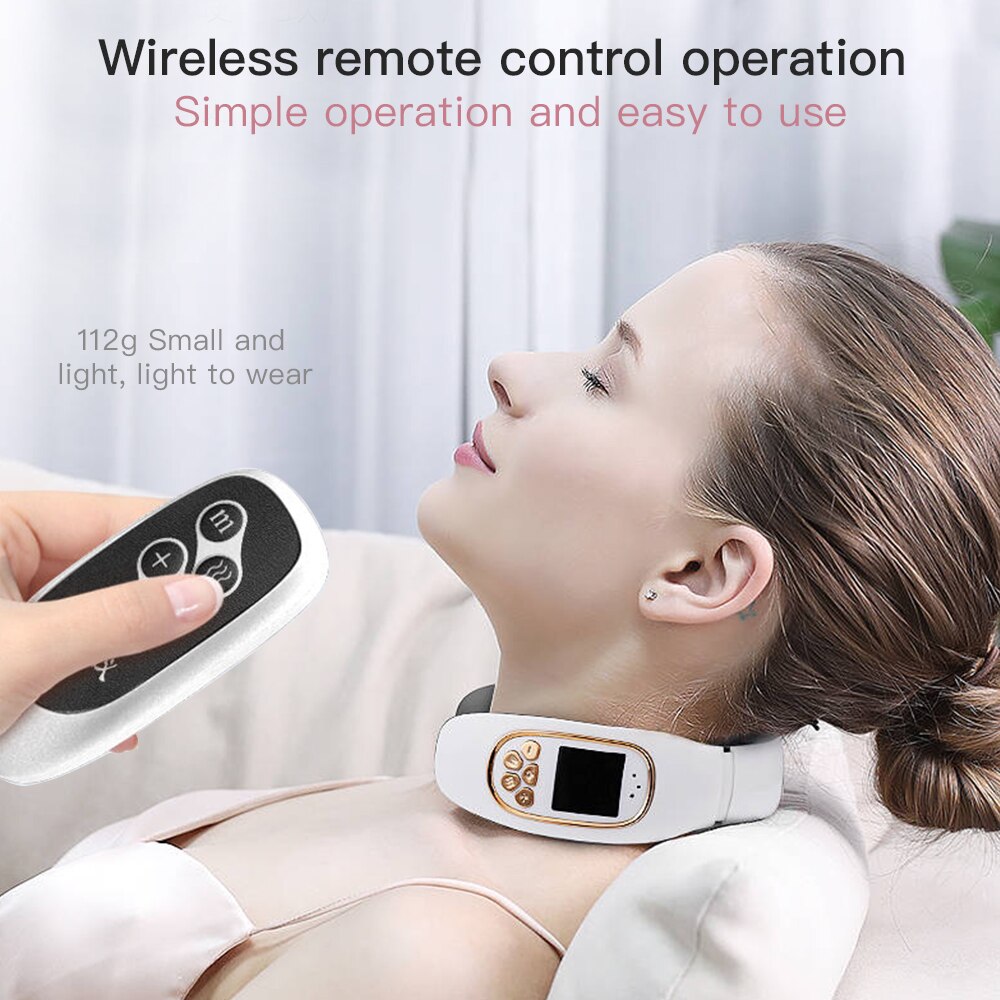 Neck and Back Pulse Massager 4D Smart Electric Mac... – Vicedeal