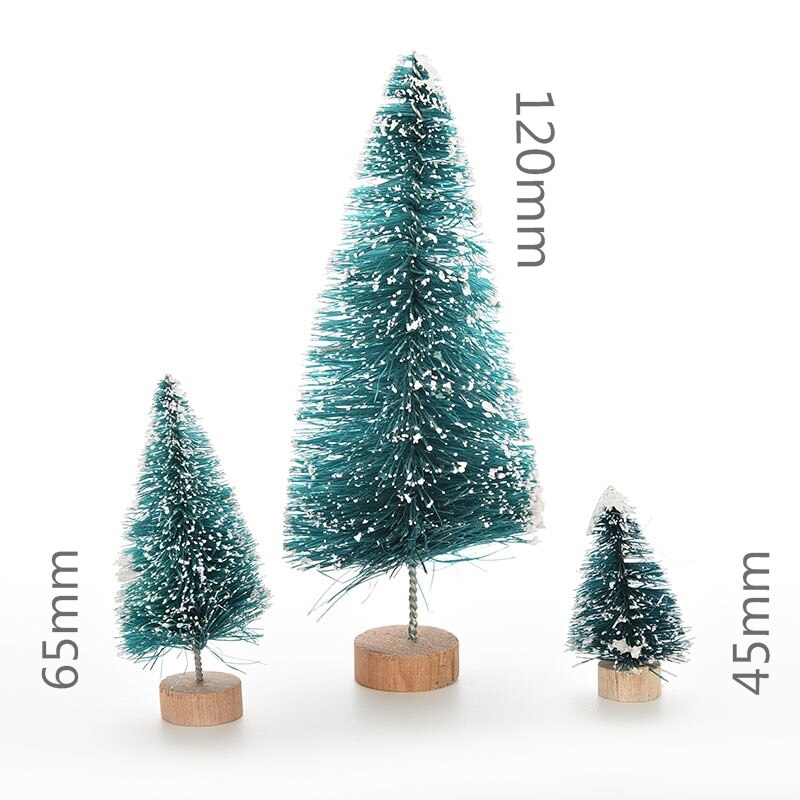 1/5/6 Pcs Miniature Christmas Tree Small Artificia... – Grandado