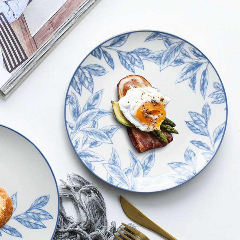 Ceramic Dinner Plate Chinese Style Bone China Plat... – Grandado