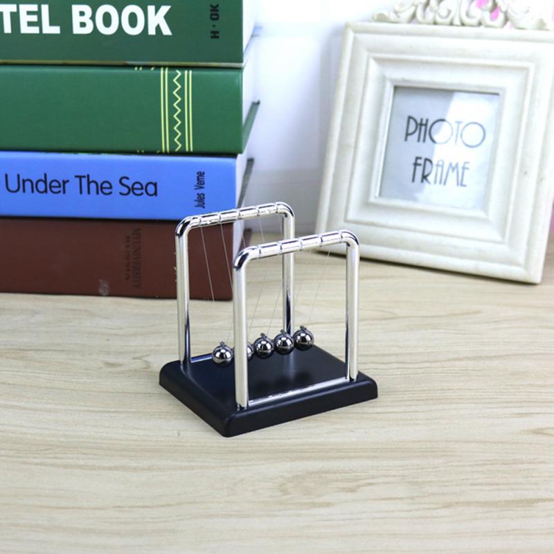 Newton's Cradle-Bola de péndulo de Metal, bolas de... – Grandado