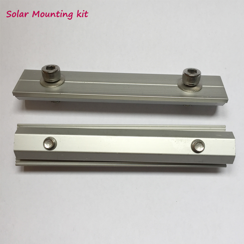 solar mounting rails connectors brackets for solar... – Grandado
