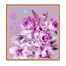 5D Unframed Flower Diamnond Drawing Diamond Painti... – Vicedeal