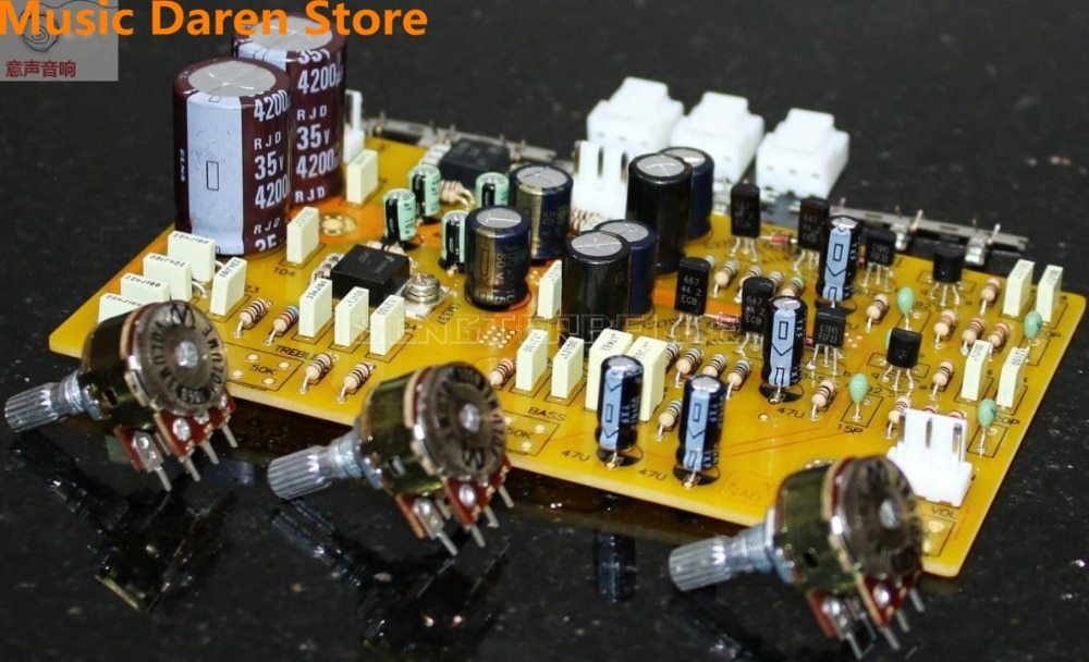 DIY kit Fully separation HIFI Tone preamp kit base... – Vicedeal