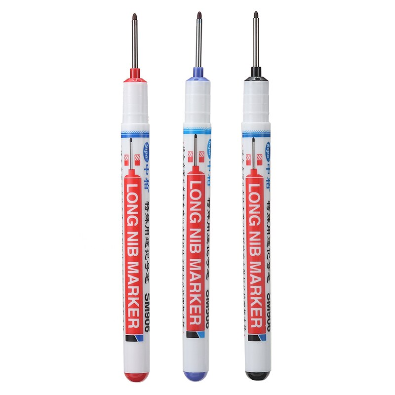 3pcs Multi-purpose Long Head Markers 20mm Woodwork... – Vicedeal