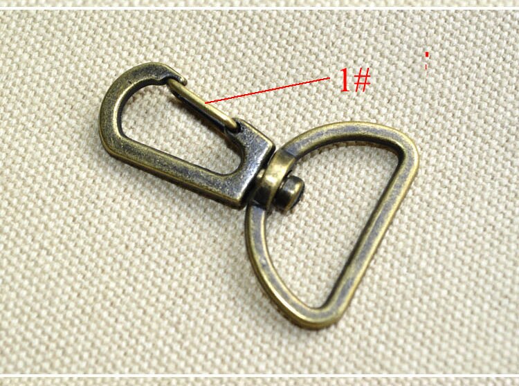 4/10Pc Meetee 25Mm Brons Metalen Gespen Karabijn S... – Grandado