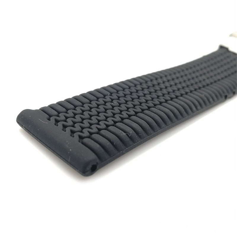 AOOW Men NATO Silicone Watch Bracelet Sport Rubber... – Grandado