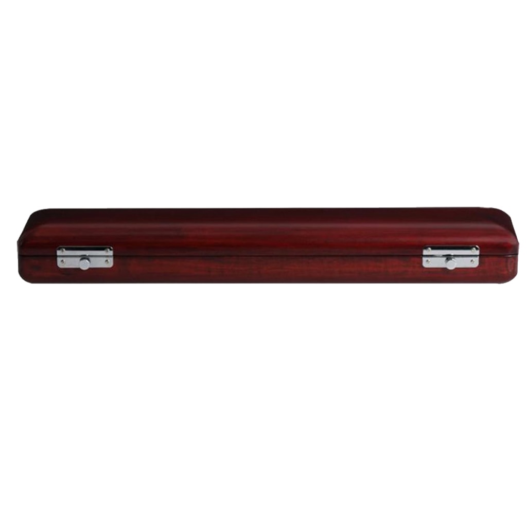 Solid Wood 17 Hole Flute Hard Case Holder Organize... – Vicedeal