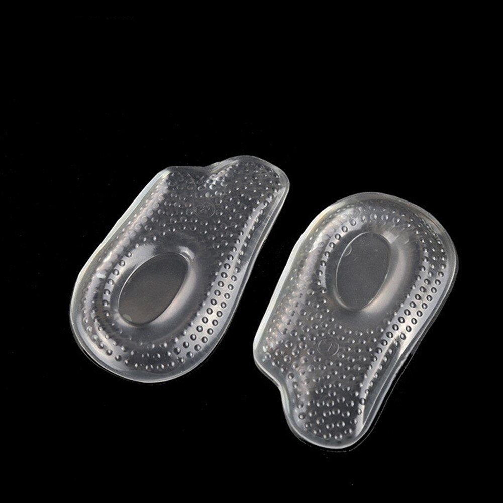 1Pair Soft Silicone Gel Insoles Transparent Self-a... – Vicedeal