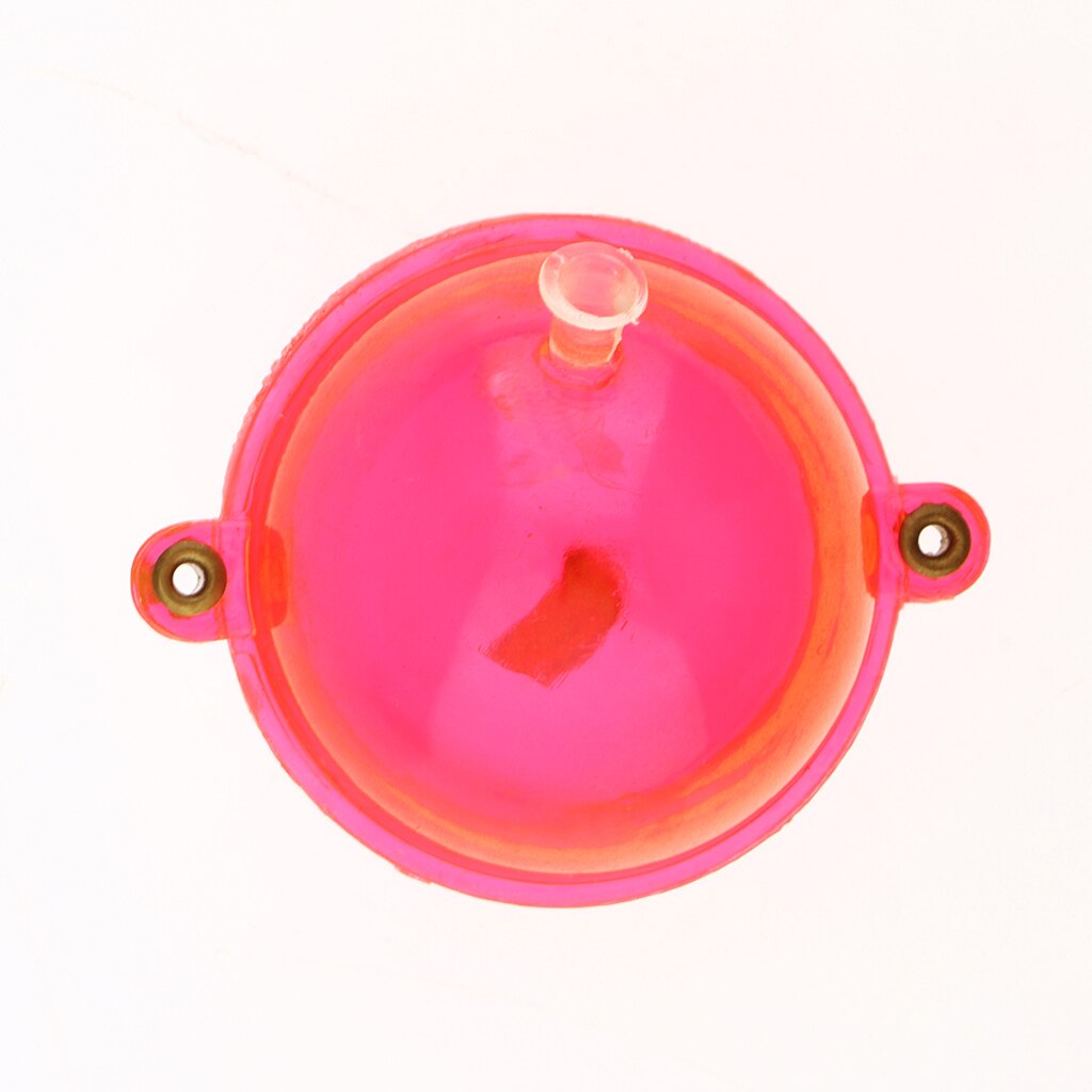 5 Pieces Round Fishing Bobber Double Hole Water Bubble Float Air Lock ...