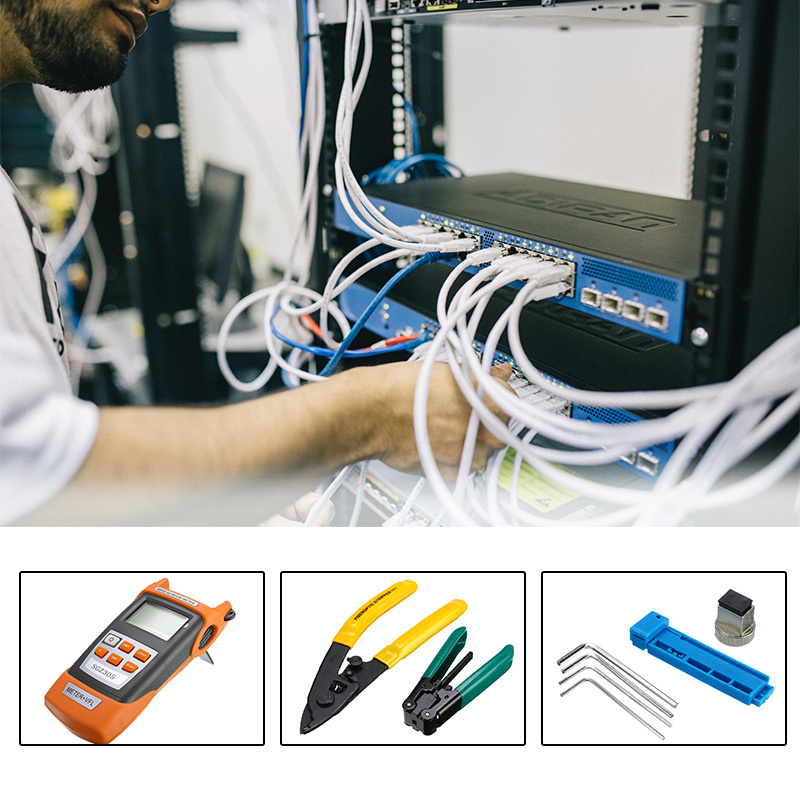 Fiberoptisk ftth verktygssats med fc -6s fiber cle... – Grandado