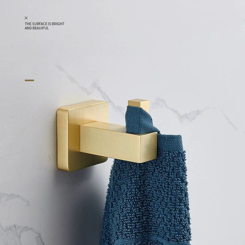 Cooper messing guldbørste badeværelse tilbehørssæt... – Grandado