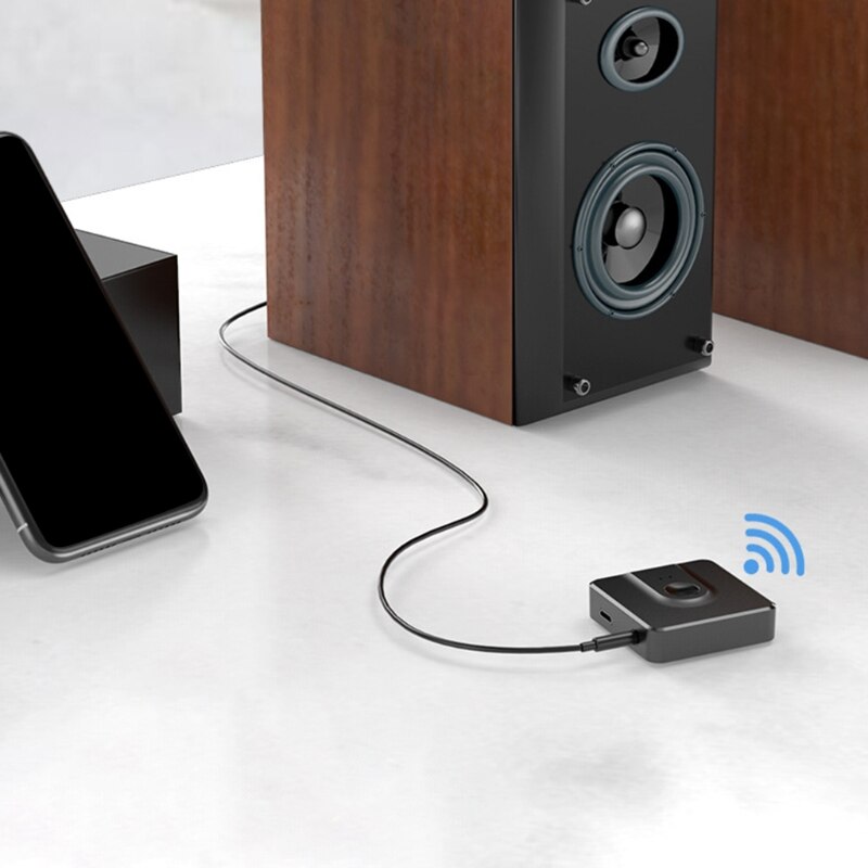 2 In 1 Bluetooth-compatible 5.0 Adapter Audio Tran... – Grandado