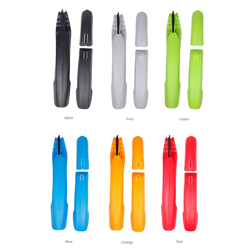 1 Paar Fiets Spatbord Met Led Mtb 24 26 27.5 Inch ... – Grandado