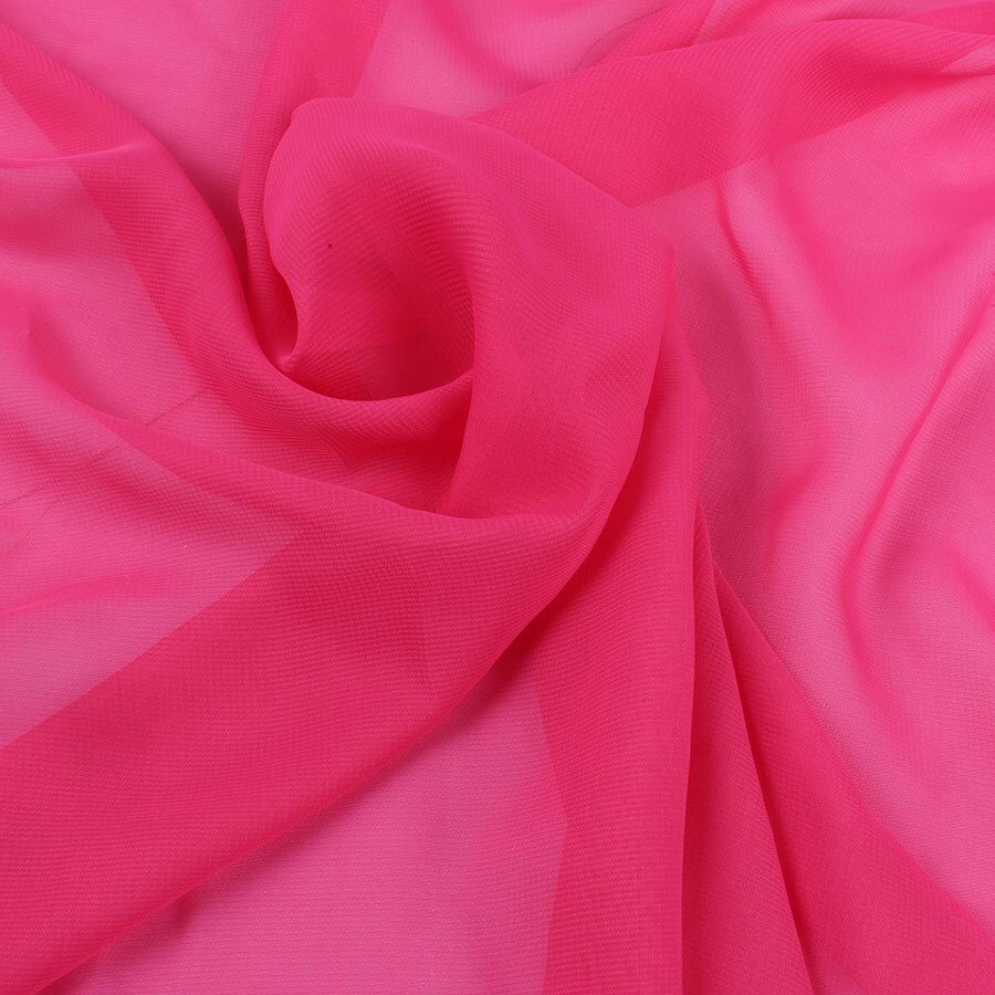 1 meter polyester chiffon fabric 100D Drape Bridal... – Vicedeal