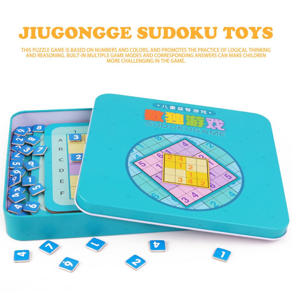 Wooden Sudoku Puzzle Game Toy Brain Teaser Toy Dig... – Vicedeal