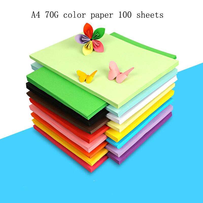 70g A4 copy paper, color printing paper, handmade ... – Grandado