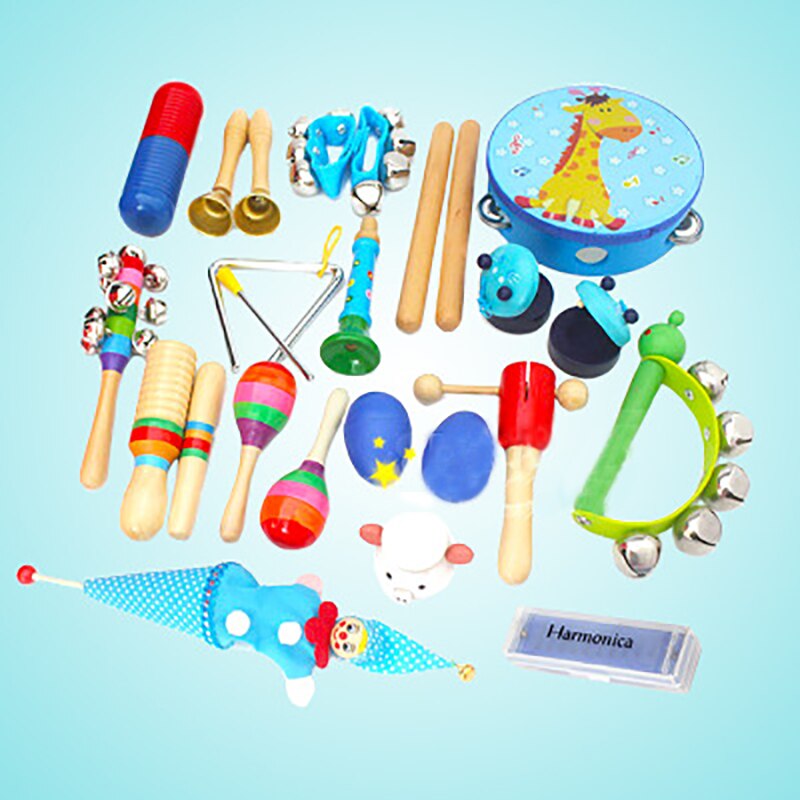 Orff Percussion Set 22 Pieces Set Infant Children'... – Grandado