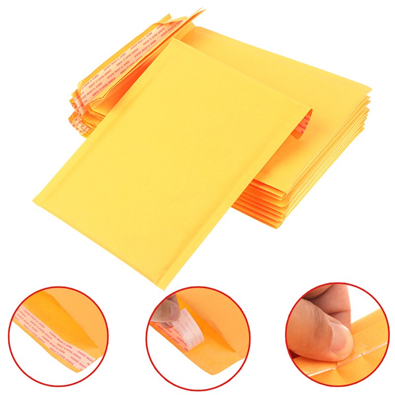 10pcs poly bubble film Kraft paper bubble envelope... – Grandado