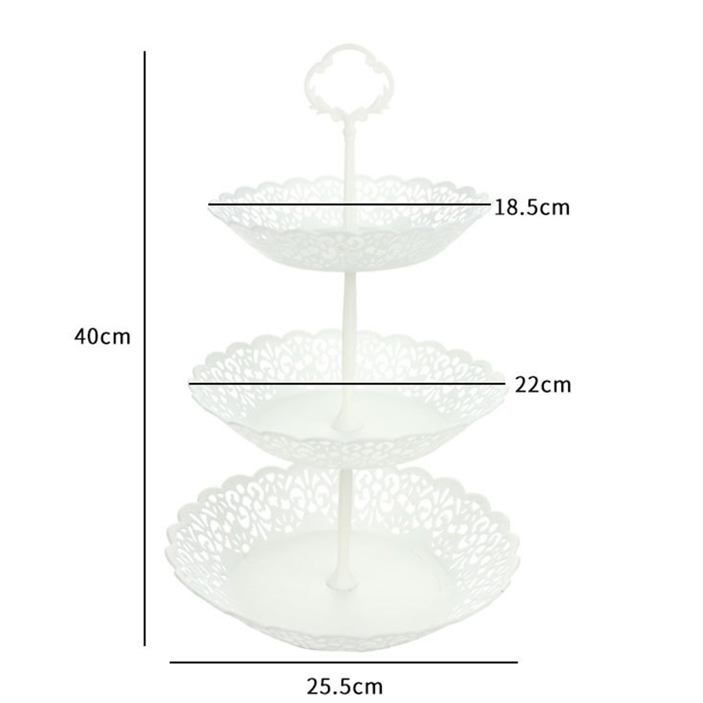 Cake Holder Cake Stand 3-Tier Cupcake Stand Cake D... – Grandado