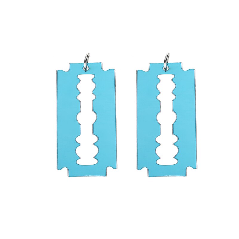 10Pcs Acrylic Razor Charms White Blade Crafts Jewe... – Grandado