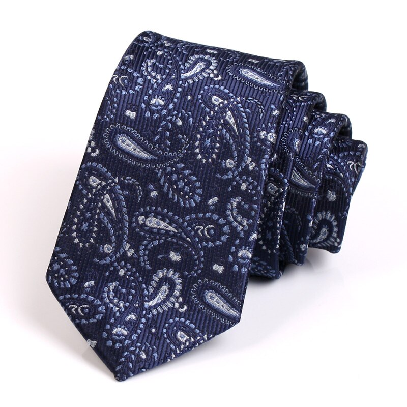 Men's Classic 7CM Navy Blue Tie Formal Neck Tie fo... – Grandado