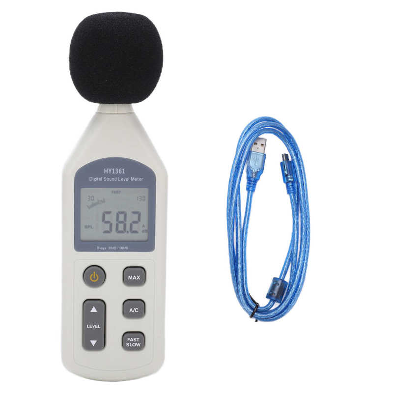 Decibel Monitor Handheld Noise Tester Sound Level ... – Vicedeal