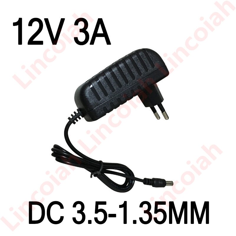 12V 3A 36W 3.5X1.35Mm Ac/Dc Adapter Voeding Oplade... – Vicedeal